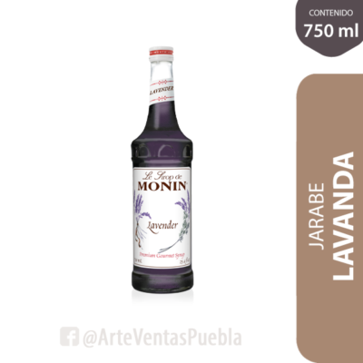 Jarabe Lavanda Monin® Cj 12 / 750 ml - Arte Ventas